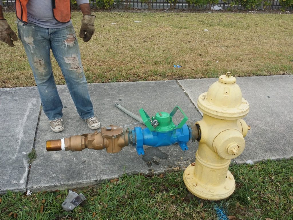 New Watermain and Temp Meter - Florida Pipeline Company